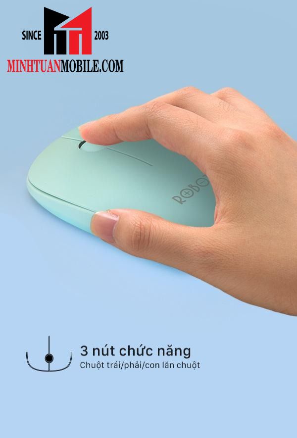 Chuột không dây Robot M220 chính hãng giá rẻ