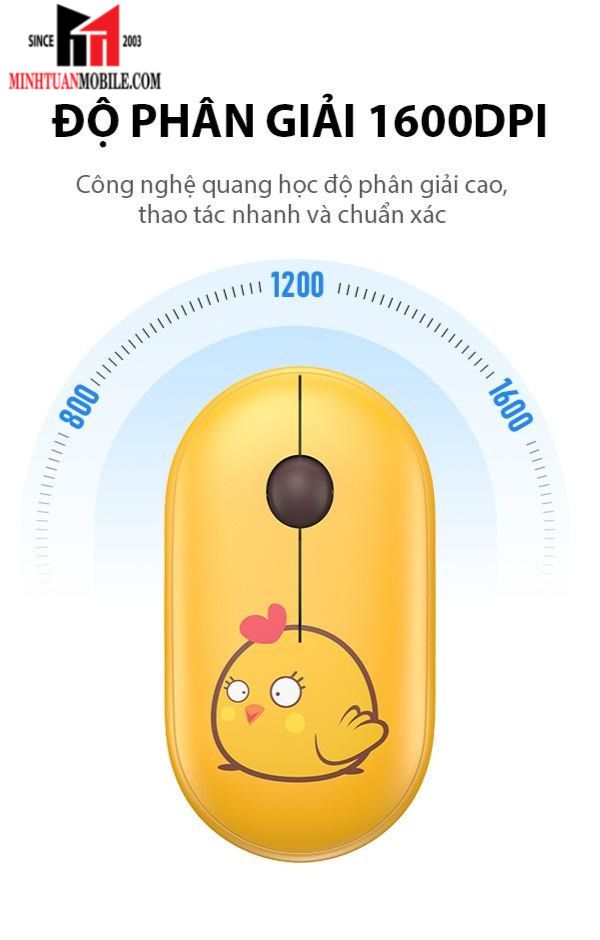 Chuột không dây Robot M230 chính hãng giá rẻ