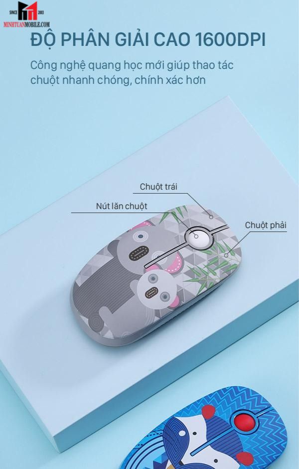Chuột không dây Robot M330 chính hãng giá rẻ